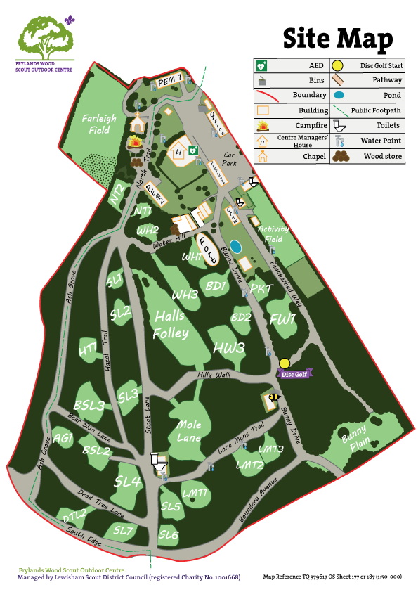 Camping – Frylands Wood Scout Outdoor Centre